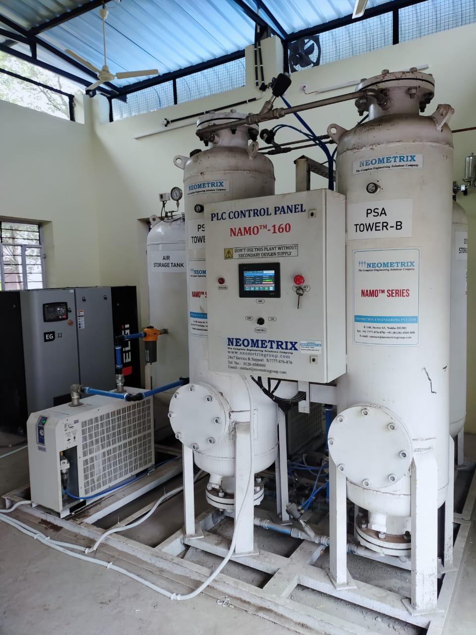 PSA-medical-oxygen-generation-plant-CHC-badi-sadri-chittorgarh-rajsthan ...