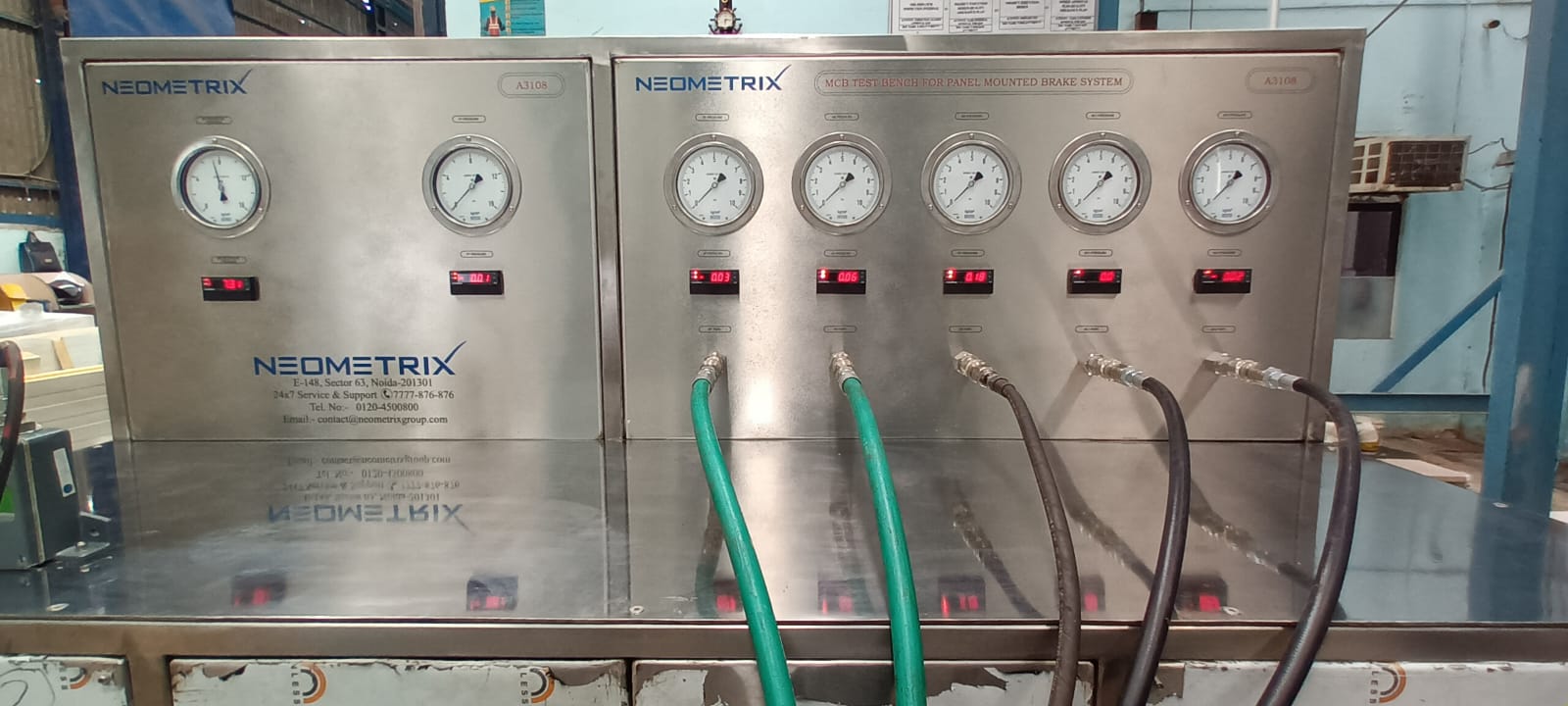 Computerized Based Test Bench For Panel Mounted Brake System For LHB ...