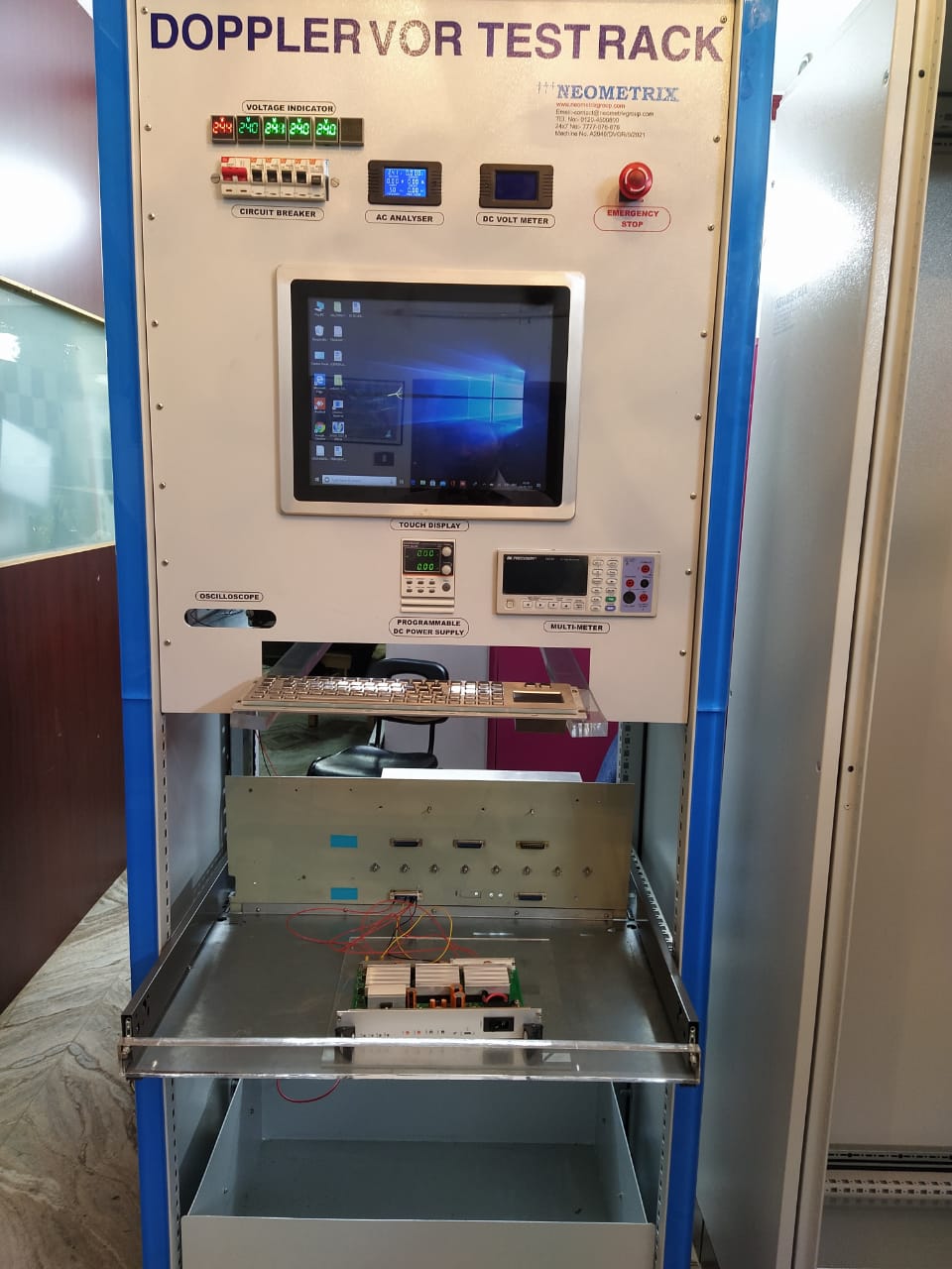 DOPPLER VOR TEST RACK