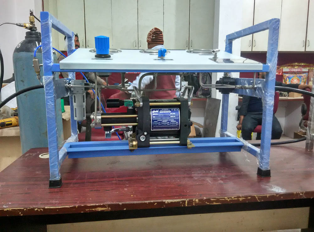 Nitrogen Gas Boosting Station