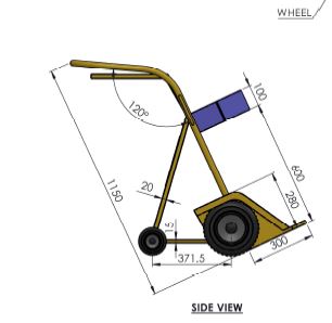 portable-single-cylinder-nitrogen-trolley-with-booster